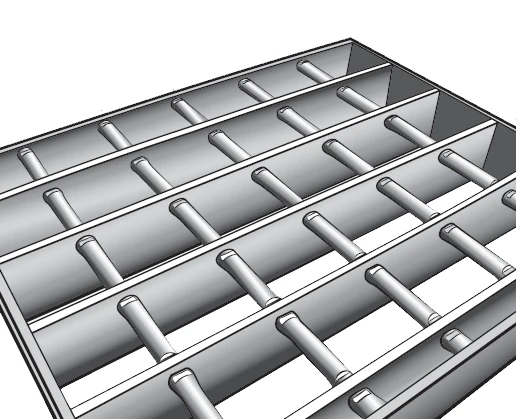 30MM 45/50/8 MS Serrated Unbanded Grating 2.4 X 1.2 - Raytech Holdings